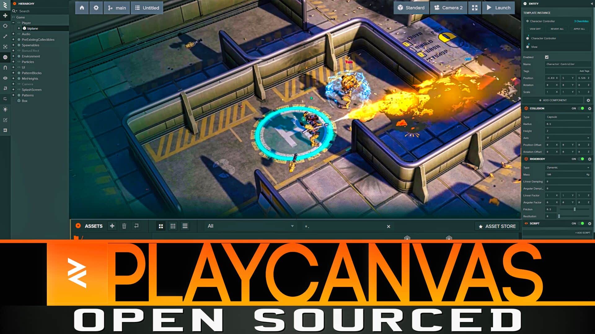 موتور بازی‌سازی PlayCanvas برای ساخت بازی در بستر وب | جامعه هنرهای دیجیتال | CGNation